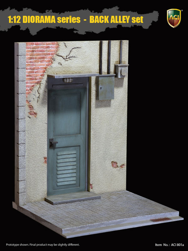 1/12 Diorama Series Back Alley Set Engine Room - Solaris Japan