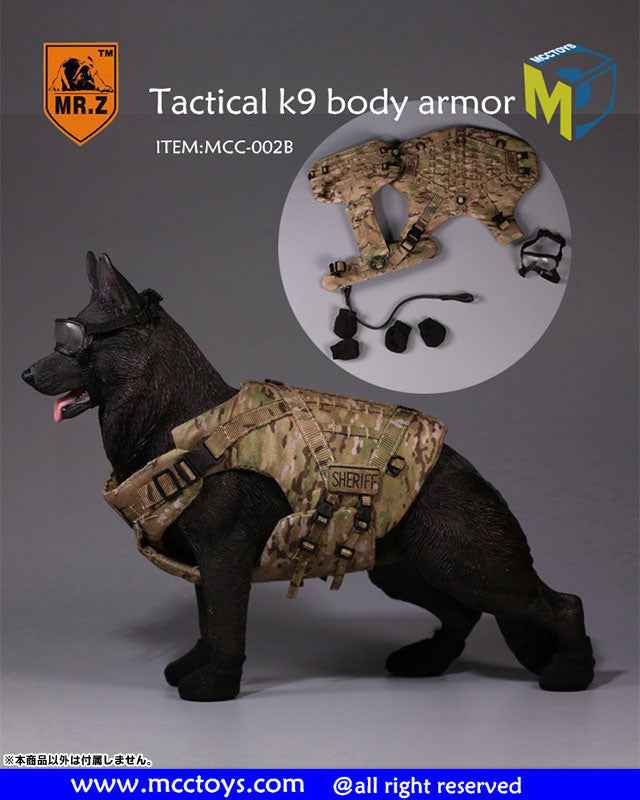 1/6 Tactical K9 Body Armor 002B Camouflage - Solaris Japan