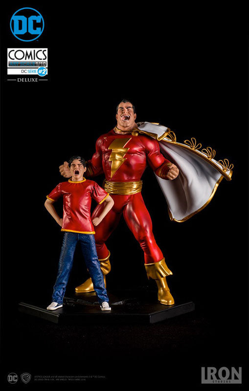 DC Comics - Shazam & Billy Batson 1/10 Art Scale Statue - Solaris Japan