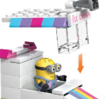 Mega Construx - Minions: Vehicle Ice Cream Truck Mini - Solaris Japan