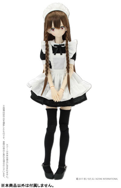 48cm/50cm Doll Wear - 50 Classical Mini Maid Costume Set / Black (DOLL ...