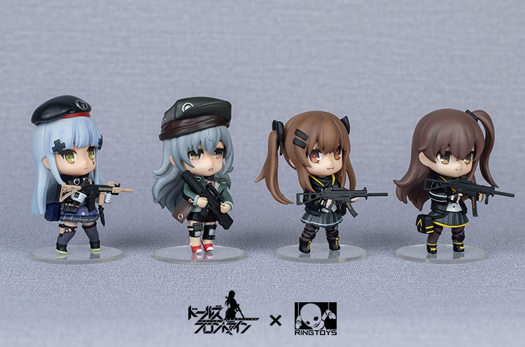 "Girls' Frontline" 404 Squad Official Posable Figure 4 Figure Set ...