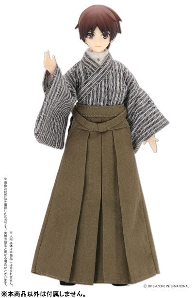 Picco Neemo Wear 1/12 Boy Student Set Black Stripes x Khaki (DOLL ACCE ...