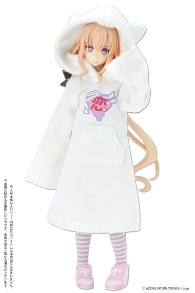 Picco Neemo Wear 1/12 Itami Kawa*Cat-eared One-piece Dress White (DOLL ...