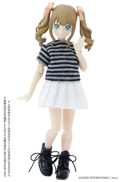 Picco Neemo Wear 1/12 Basic T-shirt II Gray x Black (DOLL ACCESSORY ...