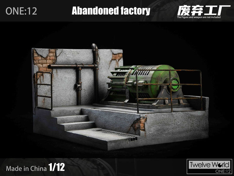 1/12 Abandoned Factory Diorama F - Solaris Japan