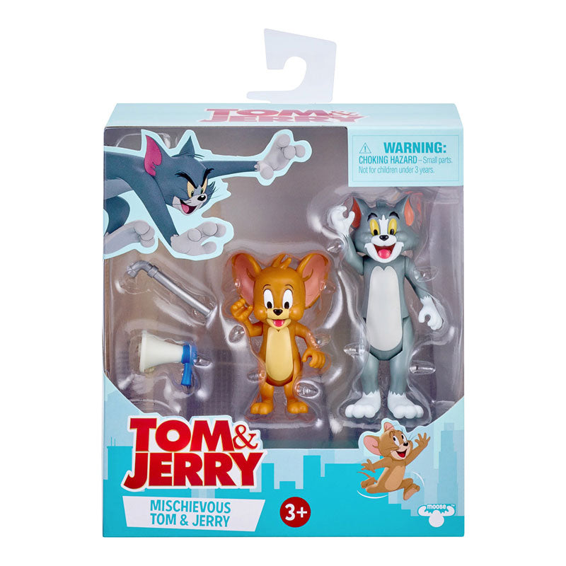"Tom and Jerry" Moose Toys Action Figure 2Packs 4Types 1 Each, Assorte ...