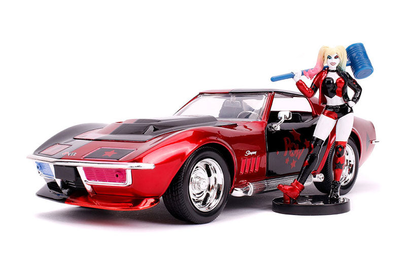 "DC Comics" 1/24 Diecast Vehicle Chevrolet, Corvette Stingray (1969 Mo ...