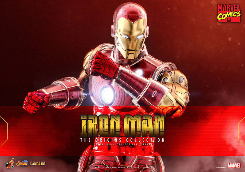 Comic Masterpiece DIECAST Marvel Comics 1/6 Iron Man - Solaris Japan