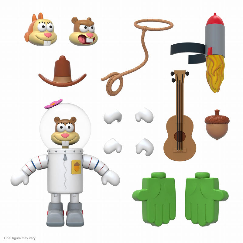 SpongeBob Squarepants / Sandy Cheeks Ultimate Action Figure - Solaris Japan