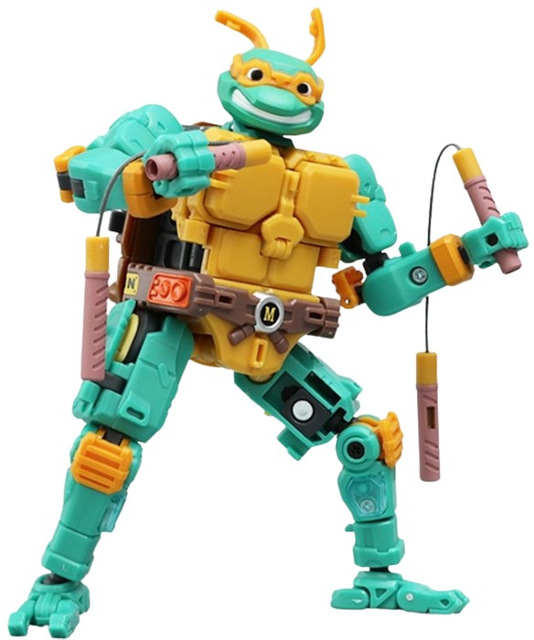 TMNT - MEGABOX - MB-19 - MICHELANGELO (52TOYS) - Solaris Japan